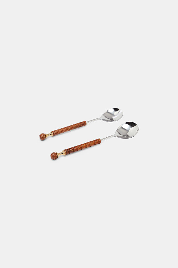 BROWN VAKKO SALAD SET