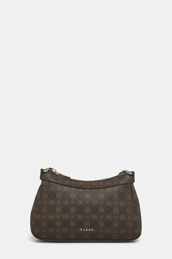 Kadın Kahverengı Vakko Kahve Monogram Çanta